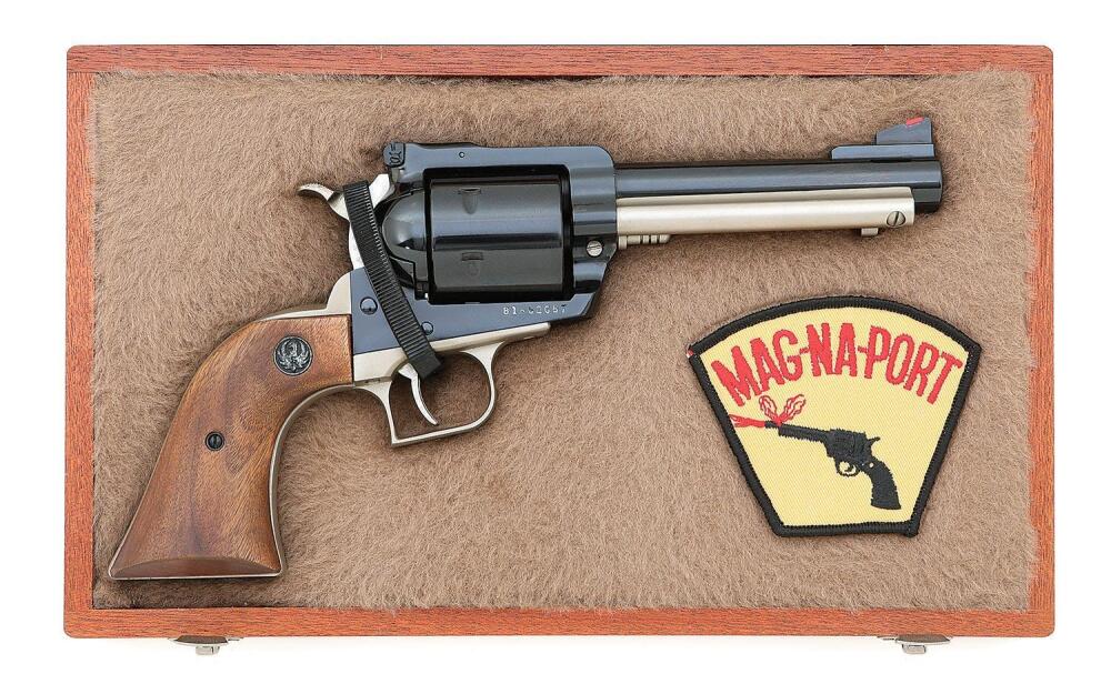 Excellent Ruger New Model Super Blackhawk Revolver Mark V Custom By Mag ...