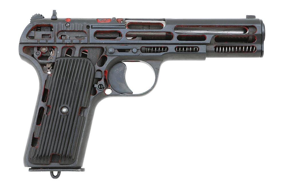 Polish Wz.33 Tokarev Cutaway Semi-Auto Pistol