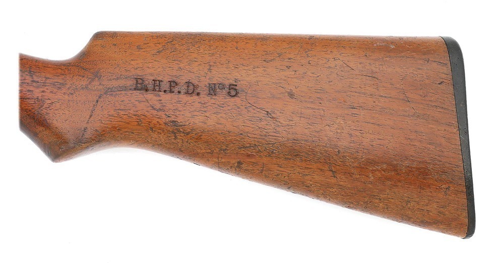 Winchester Model 97 Slide Action Riot Shotgun With Police Markings