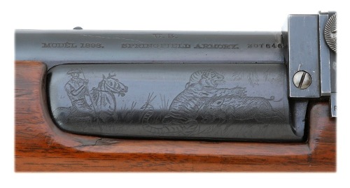 Custom Springfield Model 1898 Krag Bolt Action Sporting Rifle