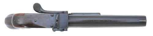 Rare & Desirable Charles Lancaster Two-Barrel “Howdah” Pistol
