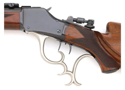 Superb Winchester Pope Model 1885 Muzzle Loading High Wall Schuetzen Rifle