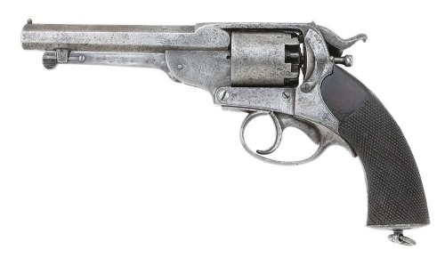 Rare Confederate Kerr Patent Double Action Percussion Revolver By ...