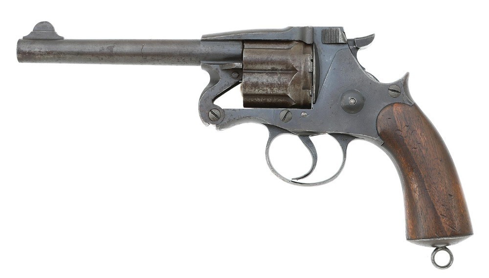 British Enfield Mark II Double Action Revolver With Holster