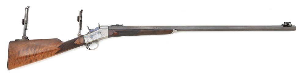 Remington No. 1 Rolling Block Sporting & Target Rifle With Long & Mid ...