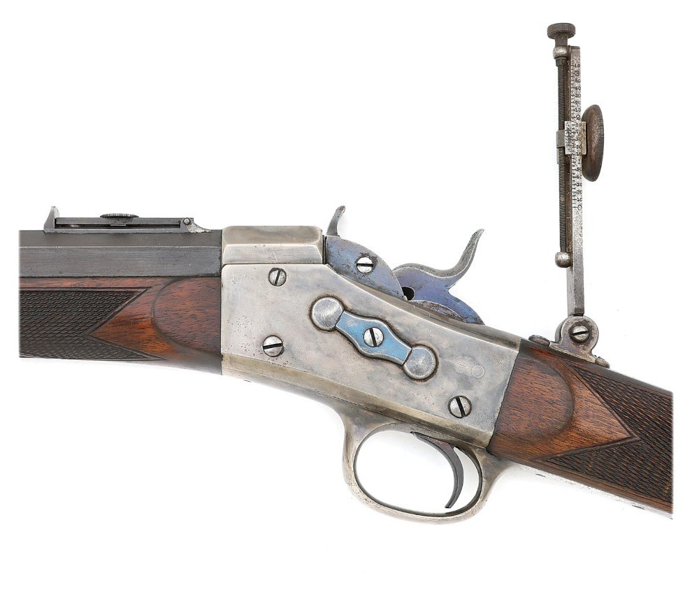 Remington No. 1 Rolling Block Sporting & Target Rifle With Long & Mid ...
