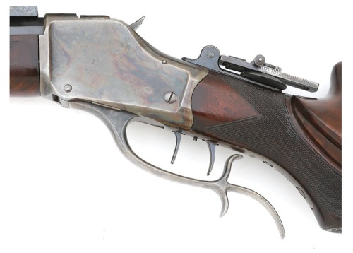 Winchester-Pope Model 1885 Muzzle Loading High Wall Schuetzen Rifle