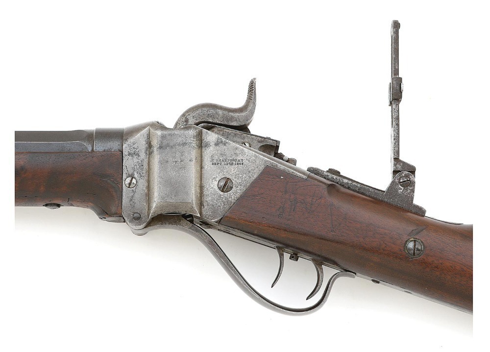 Very Rare & Desirable Sharps New Model 1859 Percussion Sporting Rifle