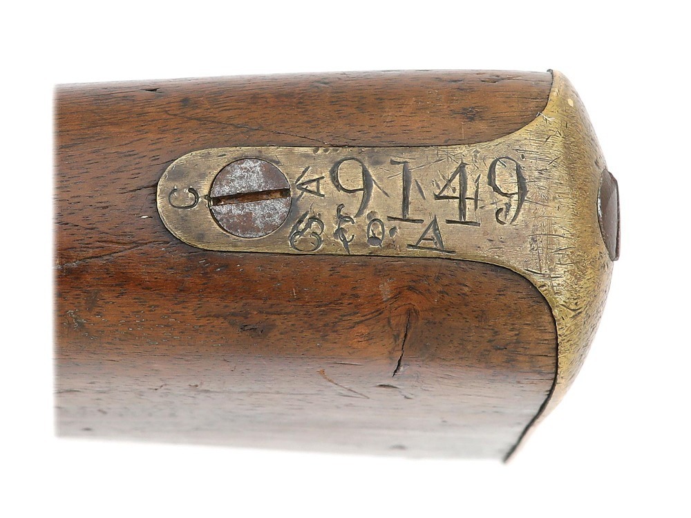 Fine & Scarce Confederate Pattern 1853 Spanish Contract Percussion ...