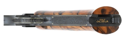 Stunning Colt Challenger Semi-Auto Pistol Engraved By Angelo Bee