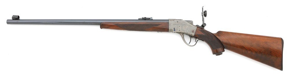 Very Fine Sharps Borchardt Model 1878 Short Range Rifle