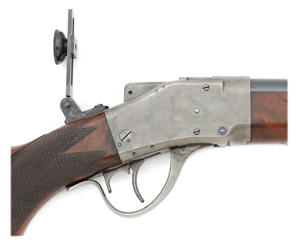 Very Fine Sharps Borchardt Model 1878 Short Range Rifle