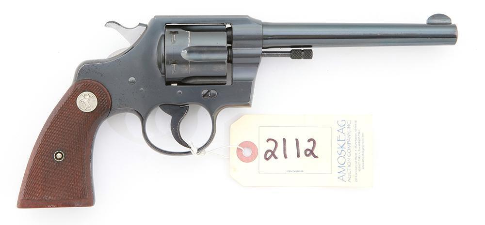 Colt Official Police Double Action Revolver