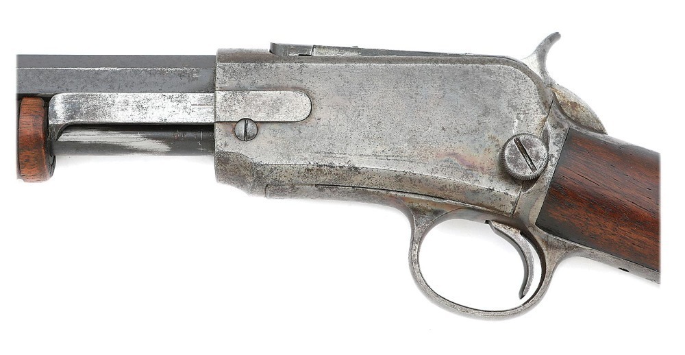 Winchester Model 1890 Slide Action Rifle With Case-Hardened Action