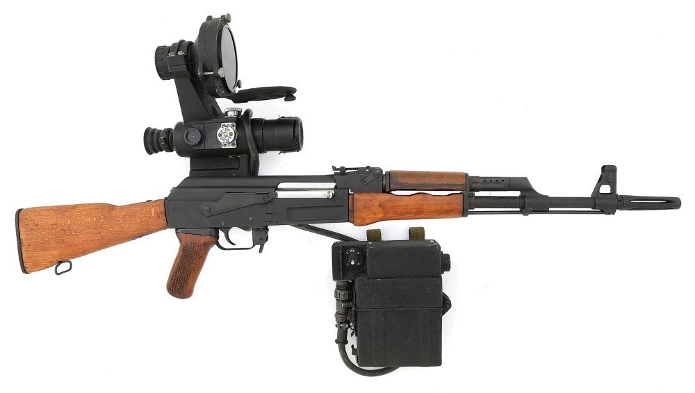 Custom Polish Kbkn Semi-Auto Carbine With Polish NSP 2 Infrared Scope ...