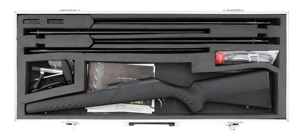 Sako P04R Quad Bolt Action Rifle Four Barrel Set