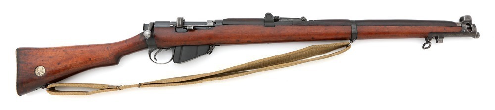 British SMLE Mk III Bolt Action Rifle by Enfield with Austrian Police ...