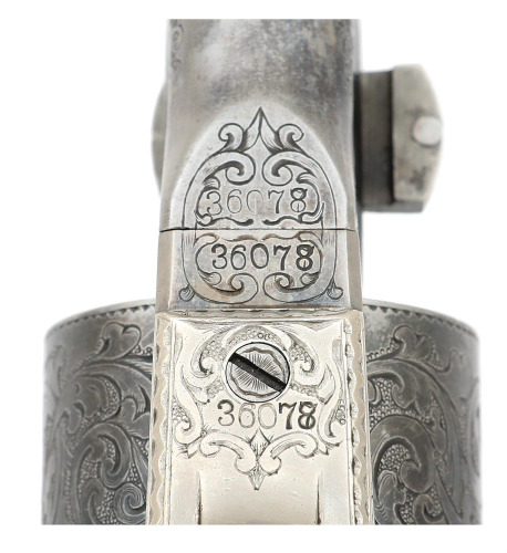 Wonderful New York Engraved Colt Model 1860 Army Revolver with ...