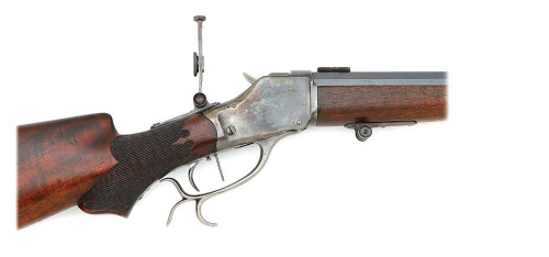 Winchester-Pope Model 1885 Custom California High Wall Rifle