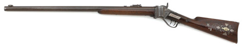 Sharps Model 1874 Sporting Rifle with Attractive Indian Inlays