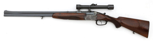 Gebruder Merkel Model 220E Bockbuchse Double Ejector Rifle Owned by ...