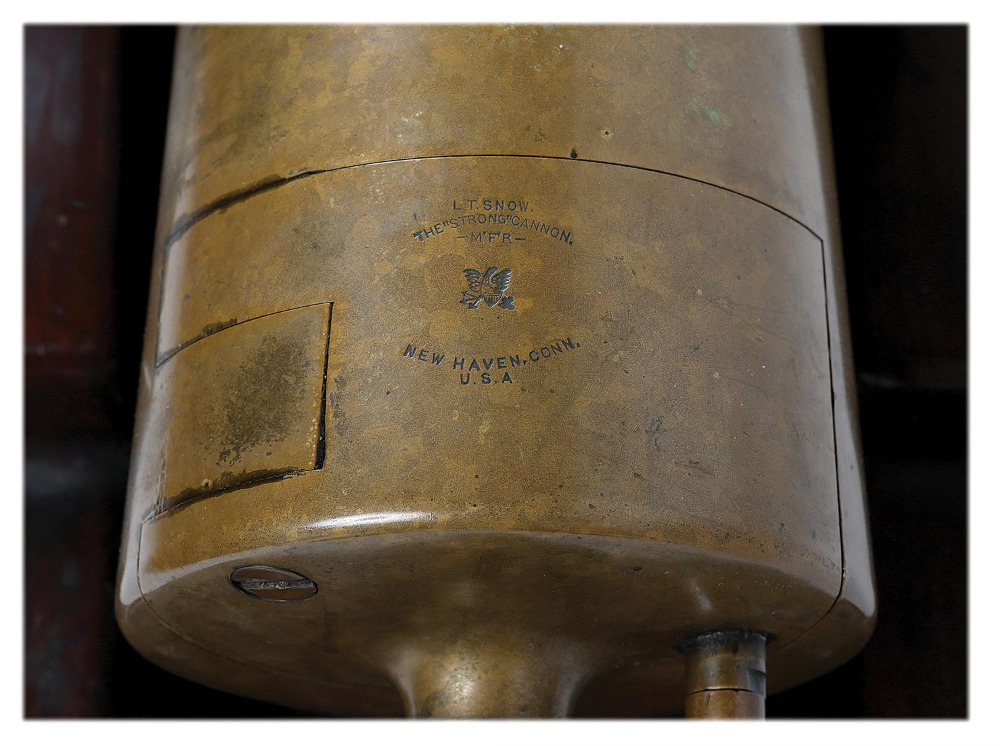Wonderful Large L.T. Snow Strong Firearms Breechloading Signal Cannon