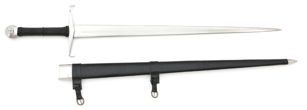 Contemporary Medieval Hand-and-a-Half Spadona Sword