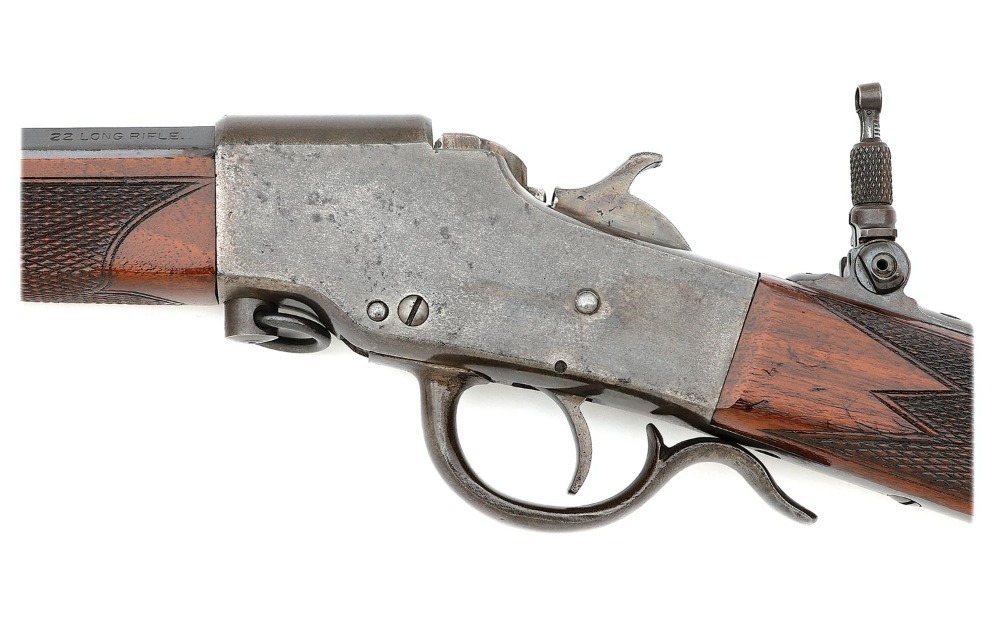 Hopkins & Allen Falling Block Schuetzen Rifle