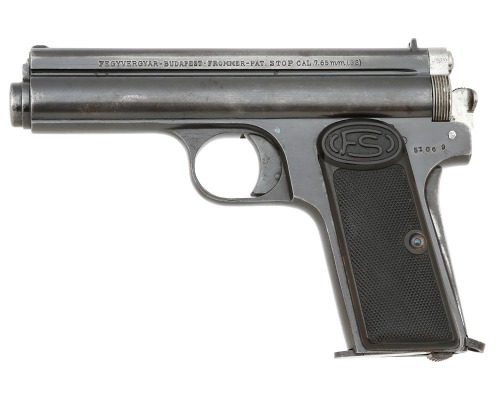 Austro-Hungarian Frommer Stop Semi-Auto Pistol by FEG