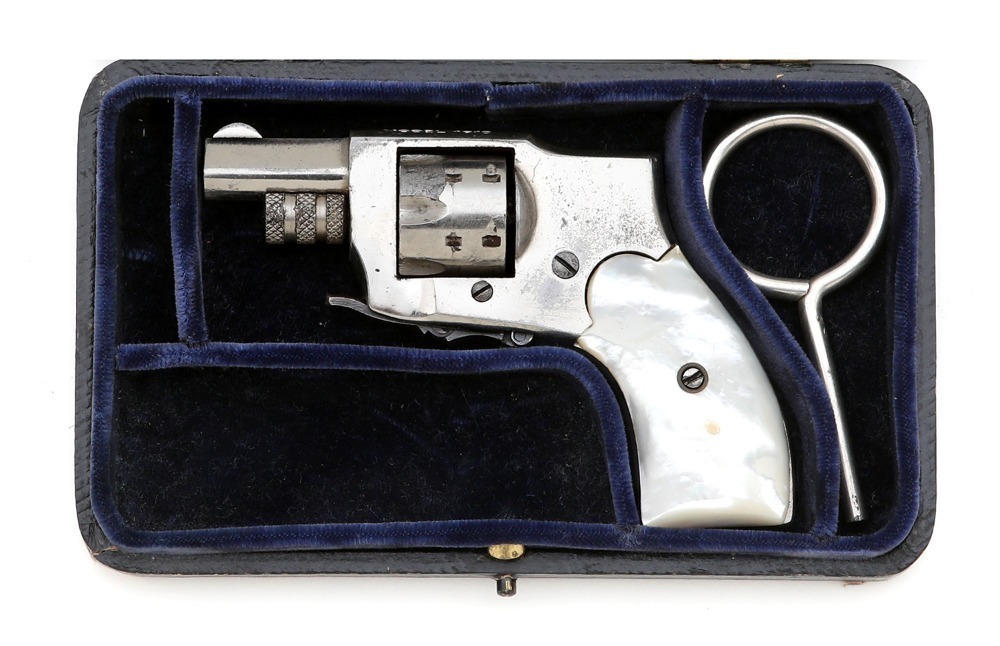 Cased Kolb Model 1910 Baby Hammerless Revolver
