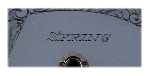 Stunning George Spring Engraved & Gold-Inlaid Colt National Match 38 ...