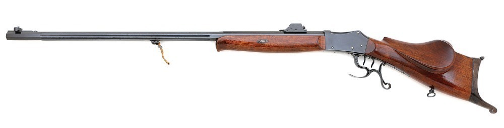 Fine Swiss Martini Schuetzen Rifle by M. Brunner