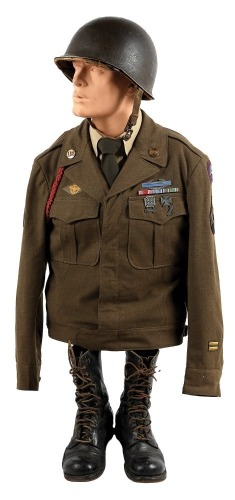 WWII U.S. Army S/Sgt. Alix Uniform Grouping