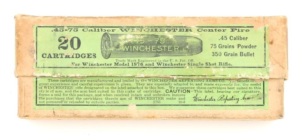 Collectible 45-75 Ammunition