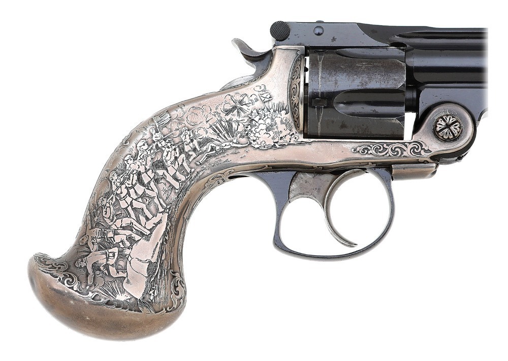 Astounding Cased & Deluxe Tiffany & Co. Embellished Smith & Wesson 38 ...
