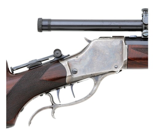 Winchester Schoyen Model 1885 High Wall Muzzleloading Schuetzen Rifle