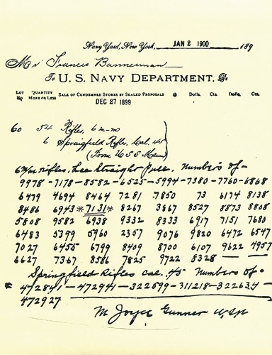 Extremely Rare & Documented U.S. Navy Model 1895 Winchester-Lee Rifle ...