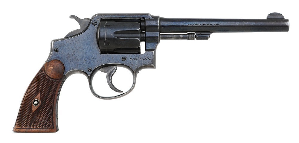 Extremely Rare U.S. Coast Guard Smith & Wesson K-22 Outdoorsman Revolver
