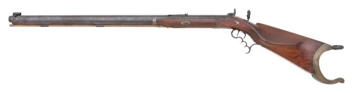 Philadelphia Percussion Halfstock Schuetzen Rifle by Wurfflein