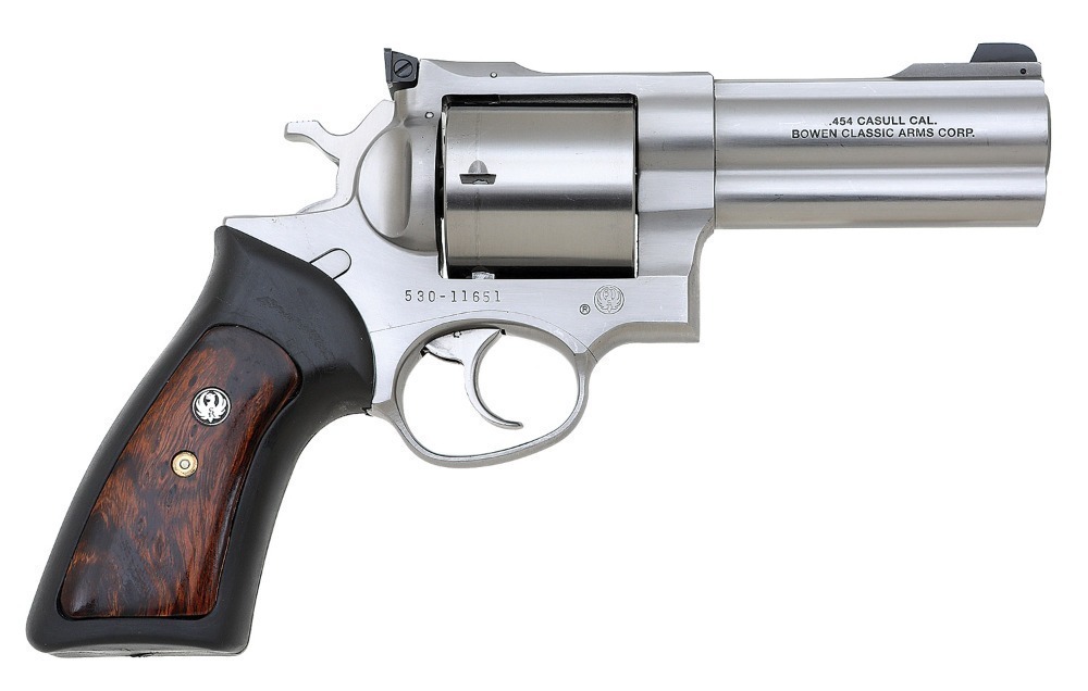 Custom Ruger Super Redhawk Alaskan Revolver by Bowen Classic Arms