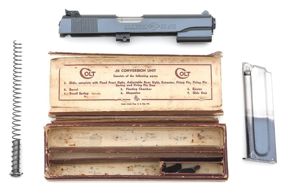 Rare Colt Service Model Ace 22/45 Conversion Unit