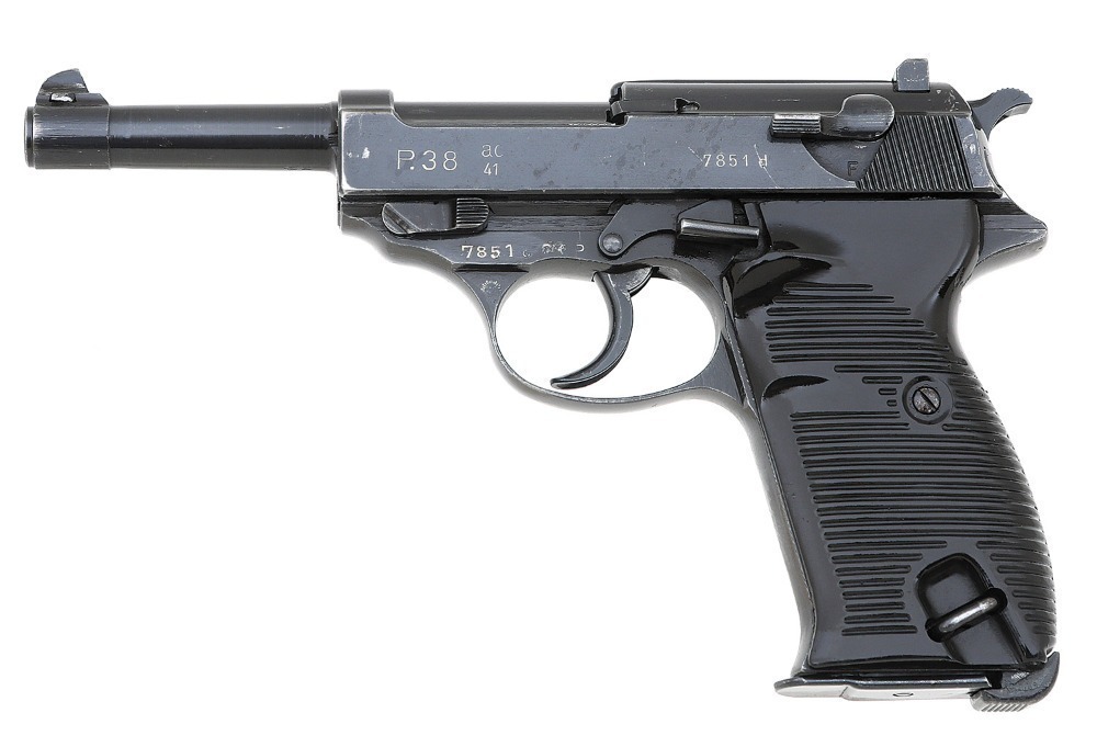 Published East German Reworked Walther ac41 P.38 Pistol