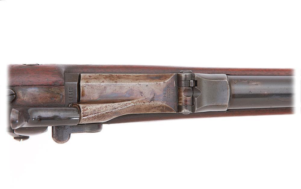 U.S. Model 1888 Trapdoor Rifle by Springfield Armory Issued to 11th ...