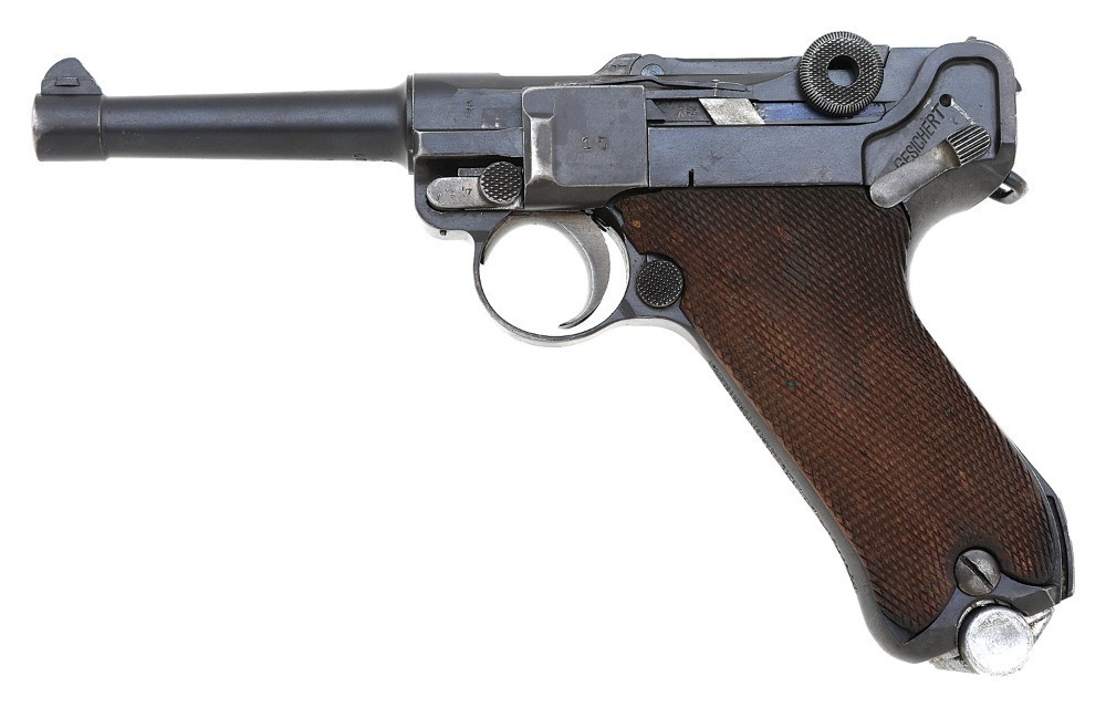 German 1920 Police Luger Pistol by DWM