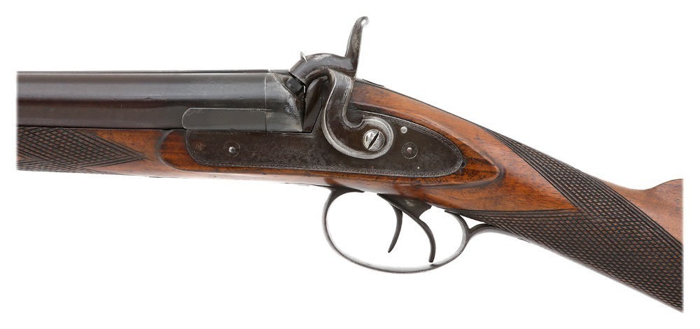 British Percussion Double Fowler by George Newton