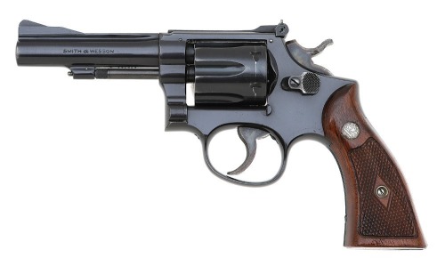 Smith & Wesson K-22 Combat Masterpiece Hand Ejector Revolver