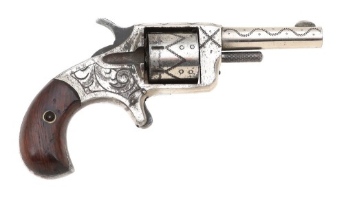 Lot of Four Antique Guns, American Single Action Revolvers including ...