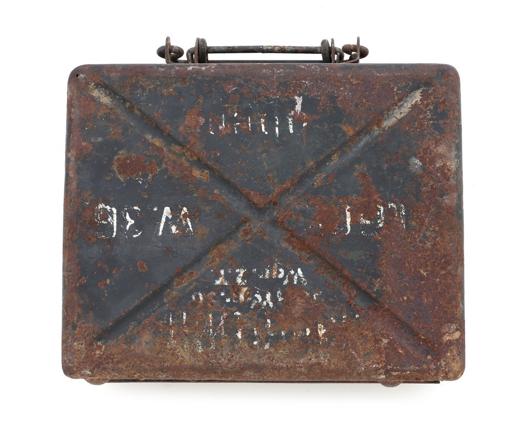 WWII German 5cm Mortar Case