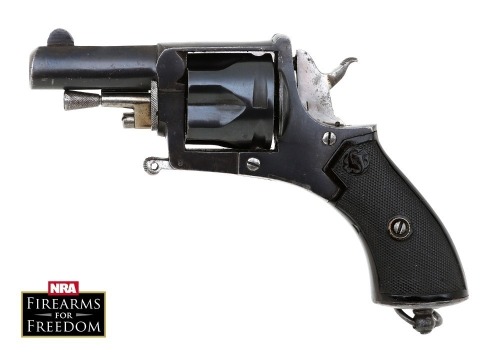 Belgian Folding Trigger Double Action Pocket Revolver