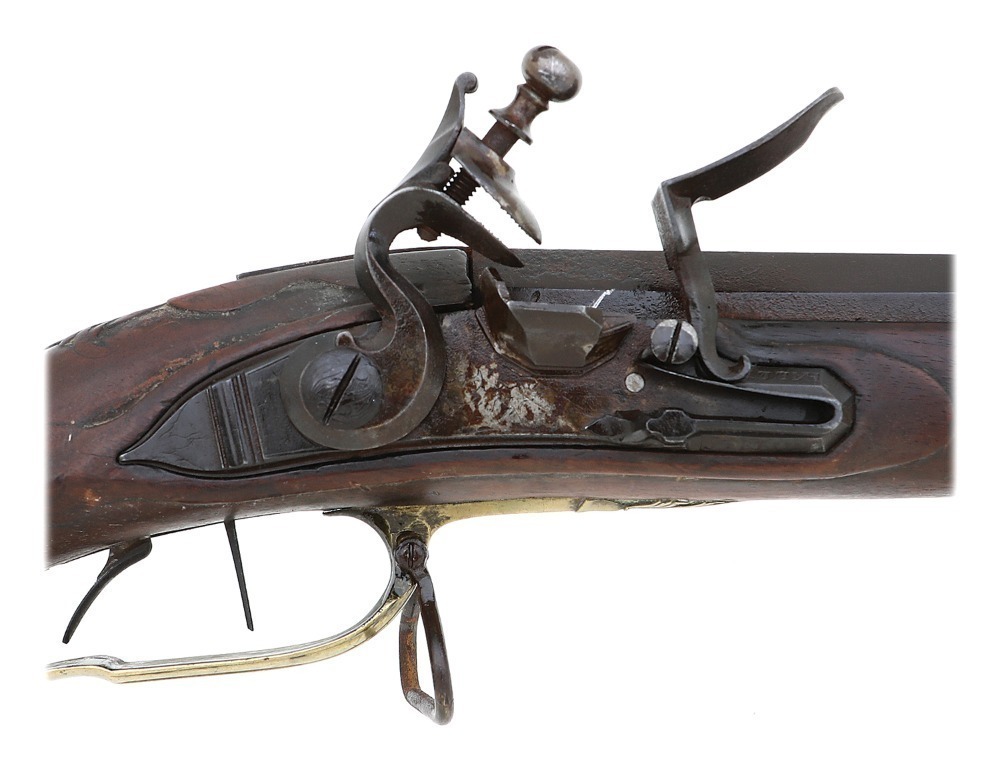 German Flintlock Jaeger Rifle by Stremmel of Halle